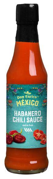 Don Enrico Habanero Chili Sauce extra hot 95 ml bei Rila.de online bestellen!